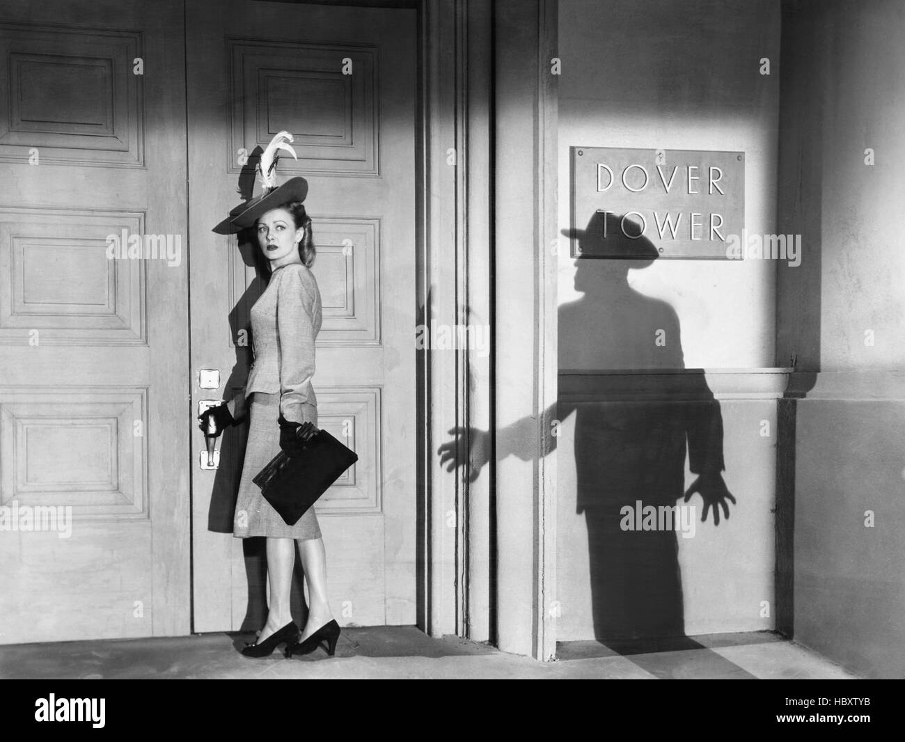 HOUSE OF HORRORS, from left, Virginia Grey, Rondo Hatton, (shadow), 1946 Stock Photo - Alamy