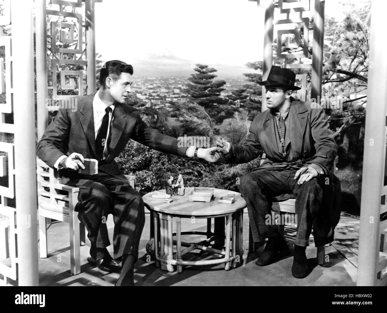 HOUSE OF BAMBOO, Robert Ryan, Robert Stack, 1955. TM and Copyright ...