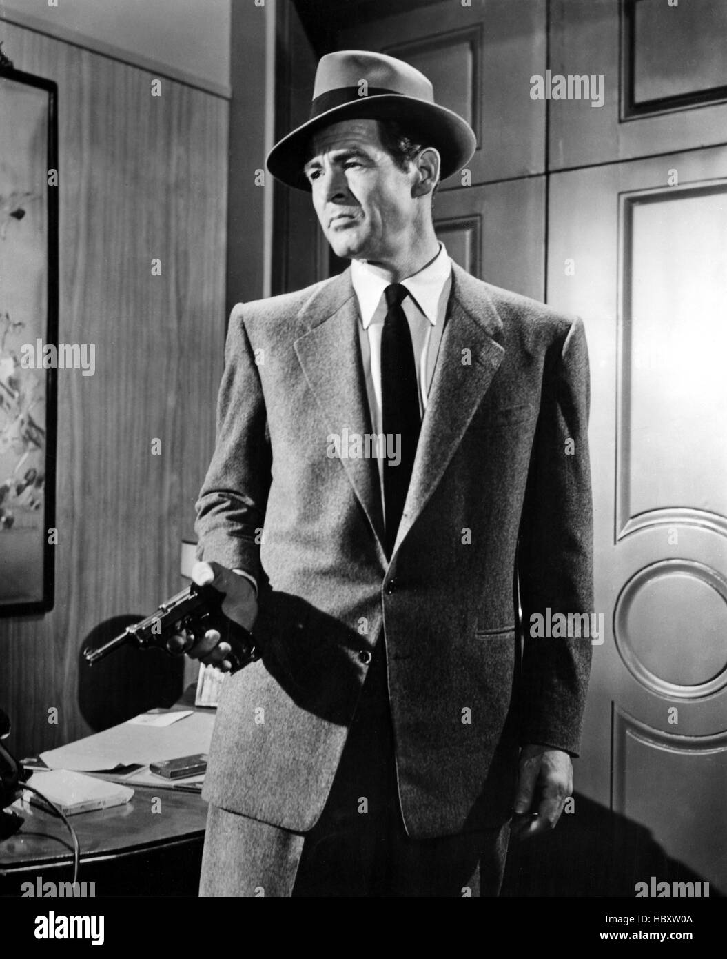 HOUSE OF BAMBOO, Robert Ryan, 1955. TM and Copyright © 20th Century Fox Film Corp. All rights ...