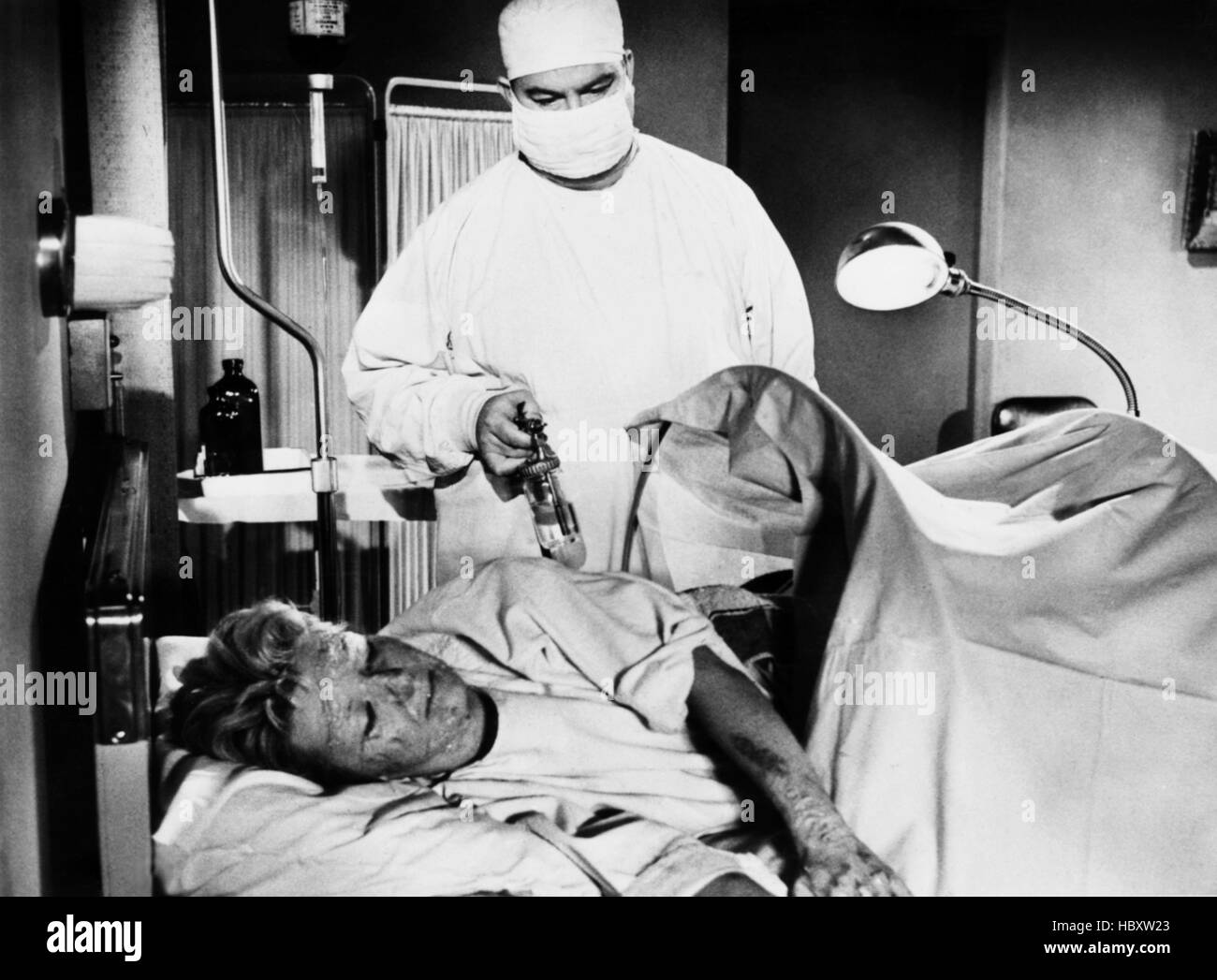 THE HYPNOTIC EYE, Merry Anders, (on table), Guy Prescott, 1960 Stock ...