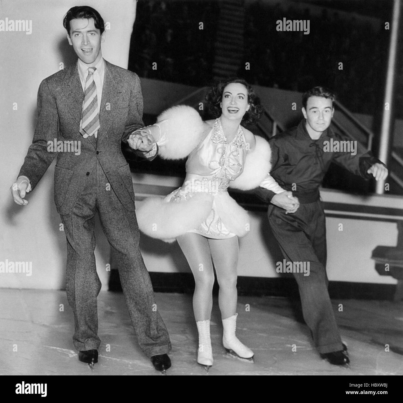 THE ICE FOLLIES OF 1939, James Stewart, Joan Crawford, Lew Ayres ...