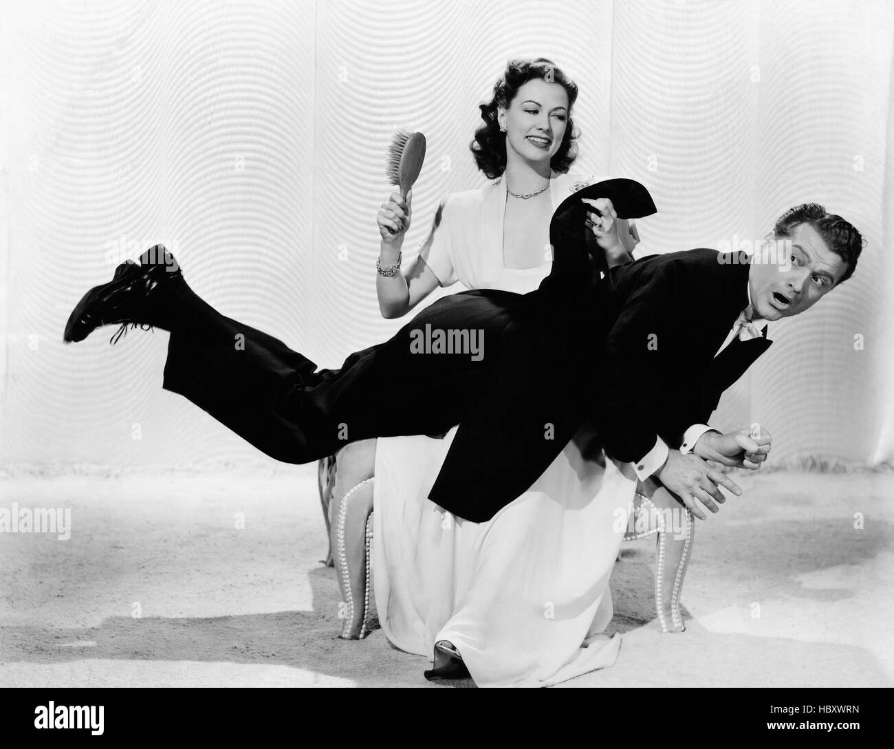 I DOOD IT, Eleanor Powell, Red Skelton (lying down), 1943 Stock Photo ...