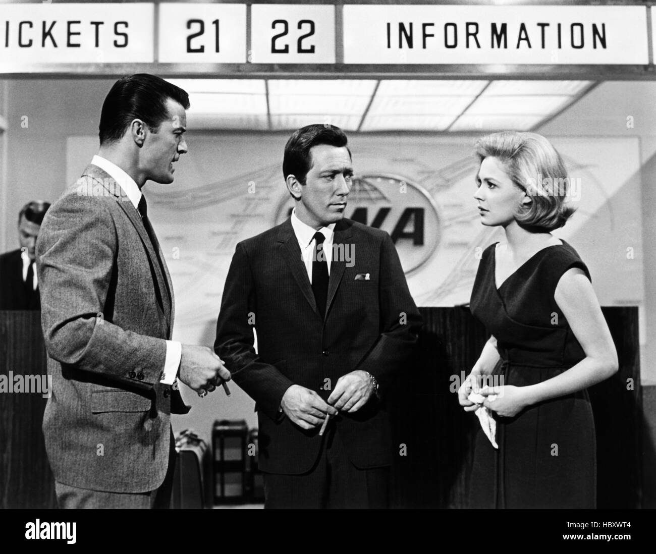 I'D RATHER BE RICH, from left, Robert Goulet, Andy Williams, Sandra Dee ...