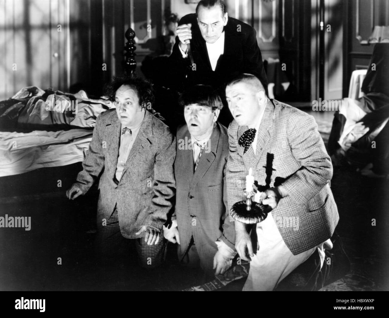 IF A BODY MEETS A BODY, Larry Fine, Moe Howard, Theodore Lorch, Curly ...