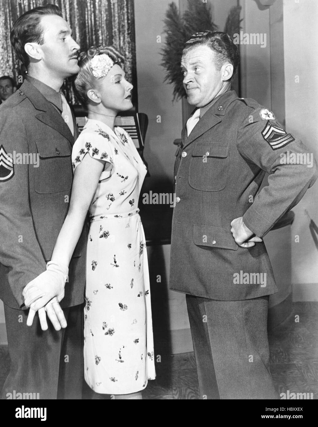 THE IMPATIENT YEARS, from left: Lee Bowman, Jean Arthur, Frank Jenks ...