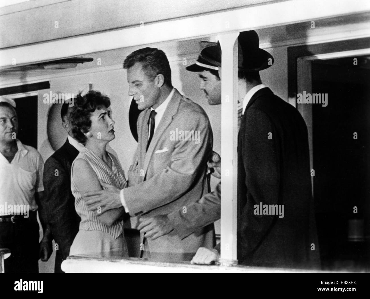 INVISIBLE AVENGER, Jeanne Neher, Richard Derr, Dan Mullin, 1958 Stock ...