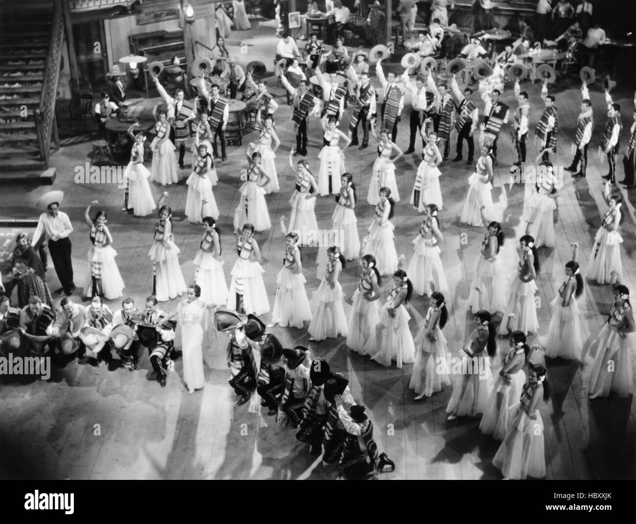 IN CALIENTE, Wini Shaw (standing front), 'The Lady in Red,' 1935 Stock ...