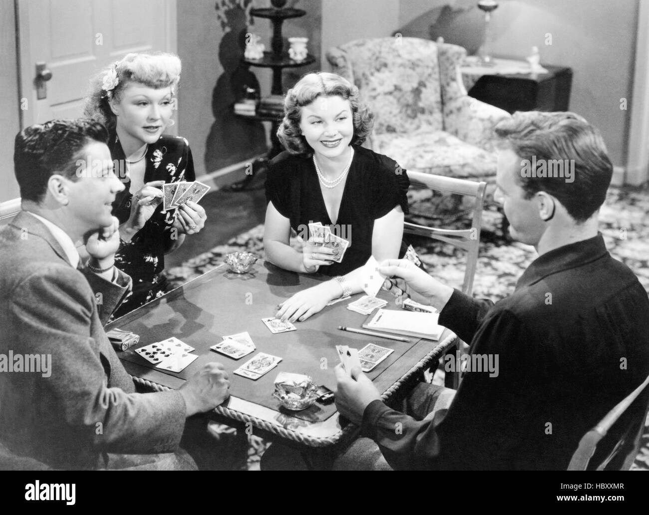 INCIDENT, from left: Warren Douglas, Joyce Compton, Jane Frazee, 1948 ...