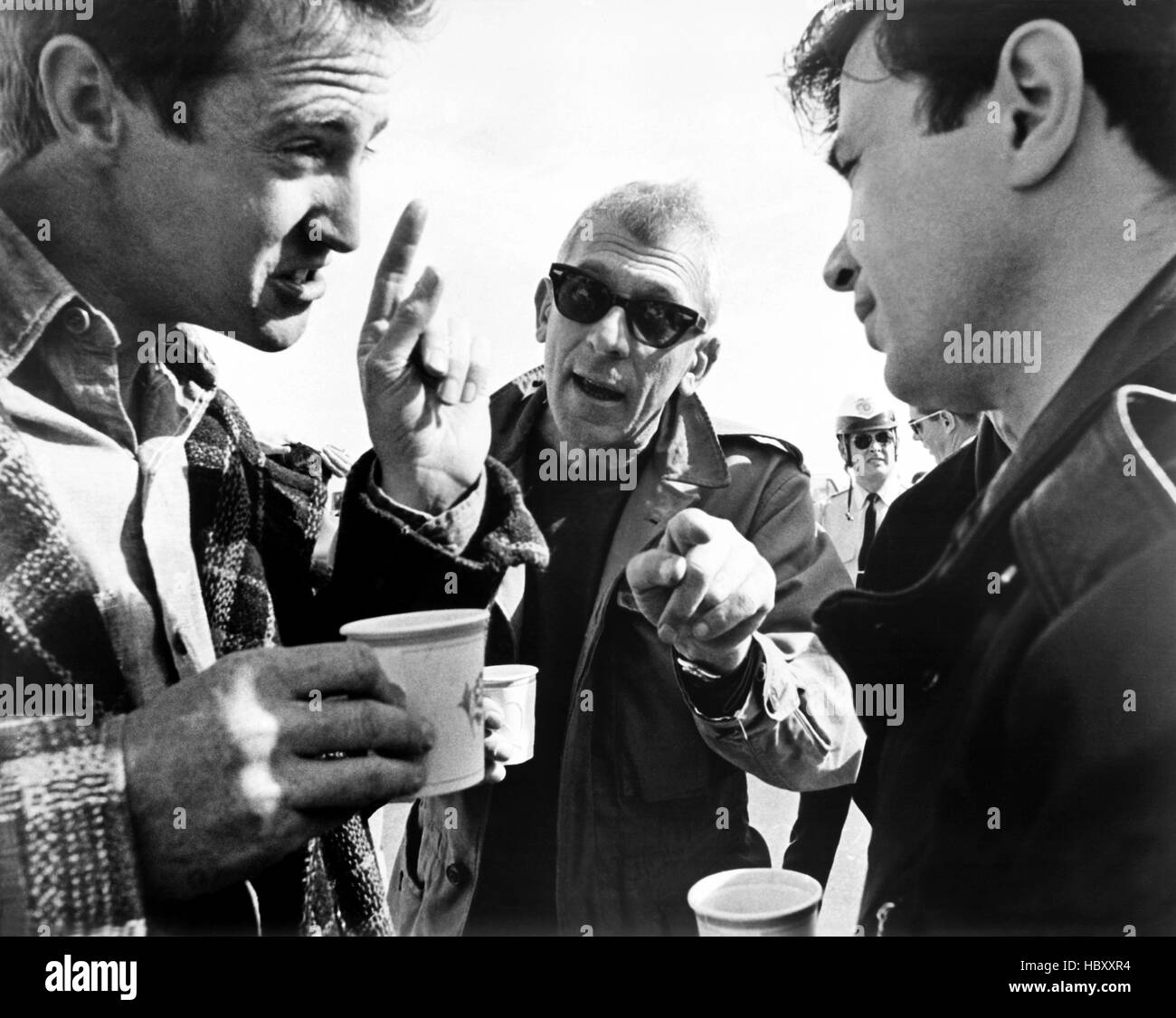 IN COLD BLOOD, from left, Scott Wilson, director Richard Brooks, Robert ...