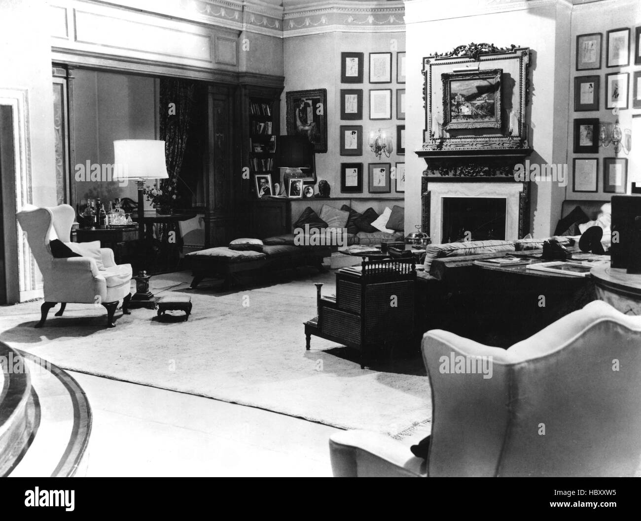 INDISCREET, shot of one of the sets, 1958 Stock Photo - Alamy