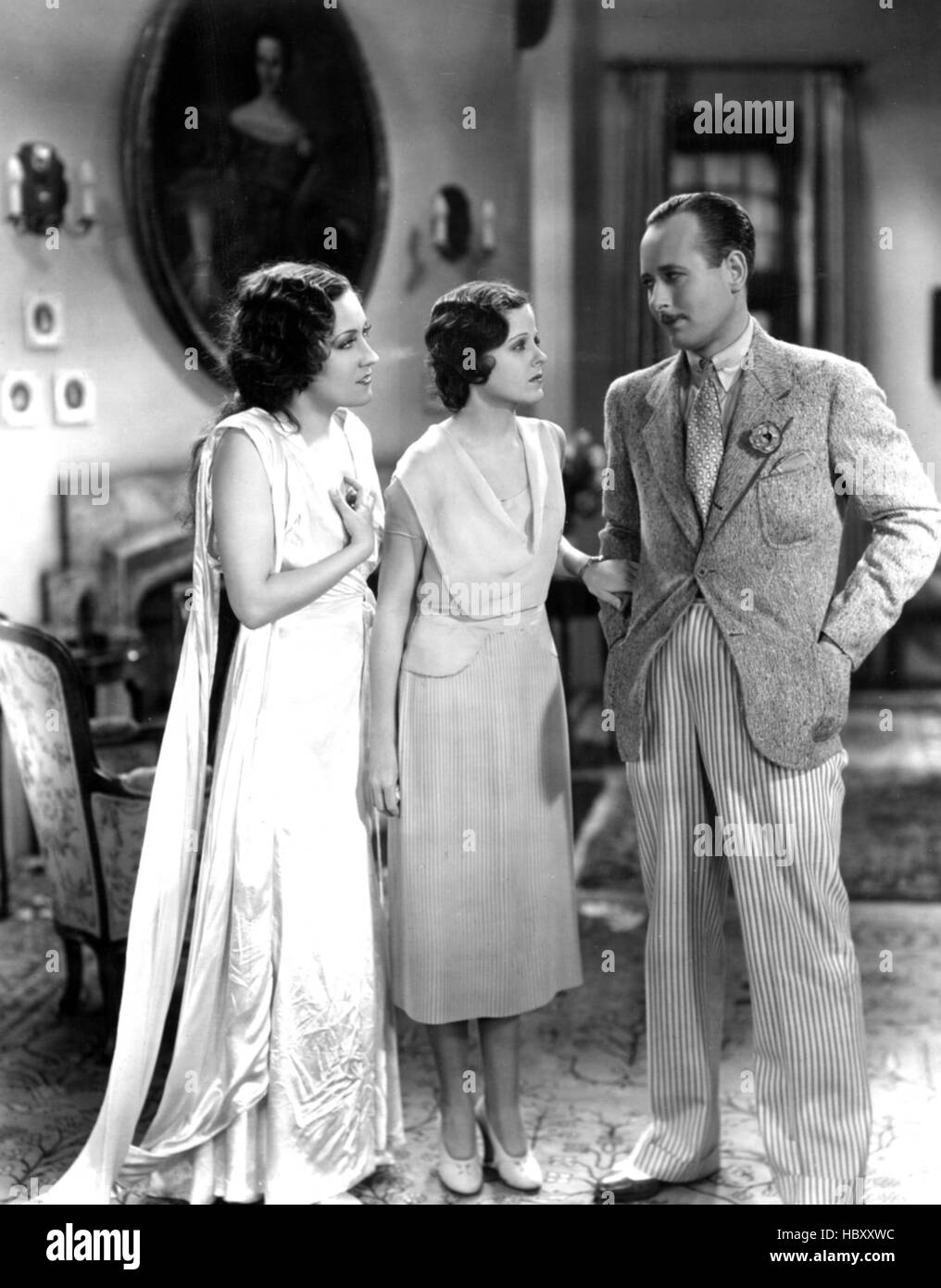 INDISCREET, Gloria Swanson, Barbara Kent, Monroe Owsley, 1931 Stock ...
