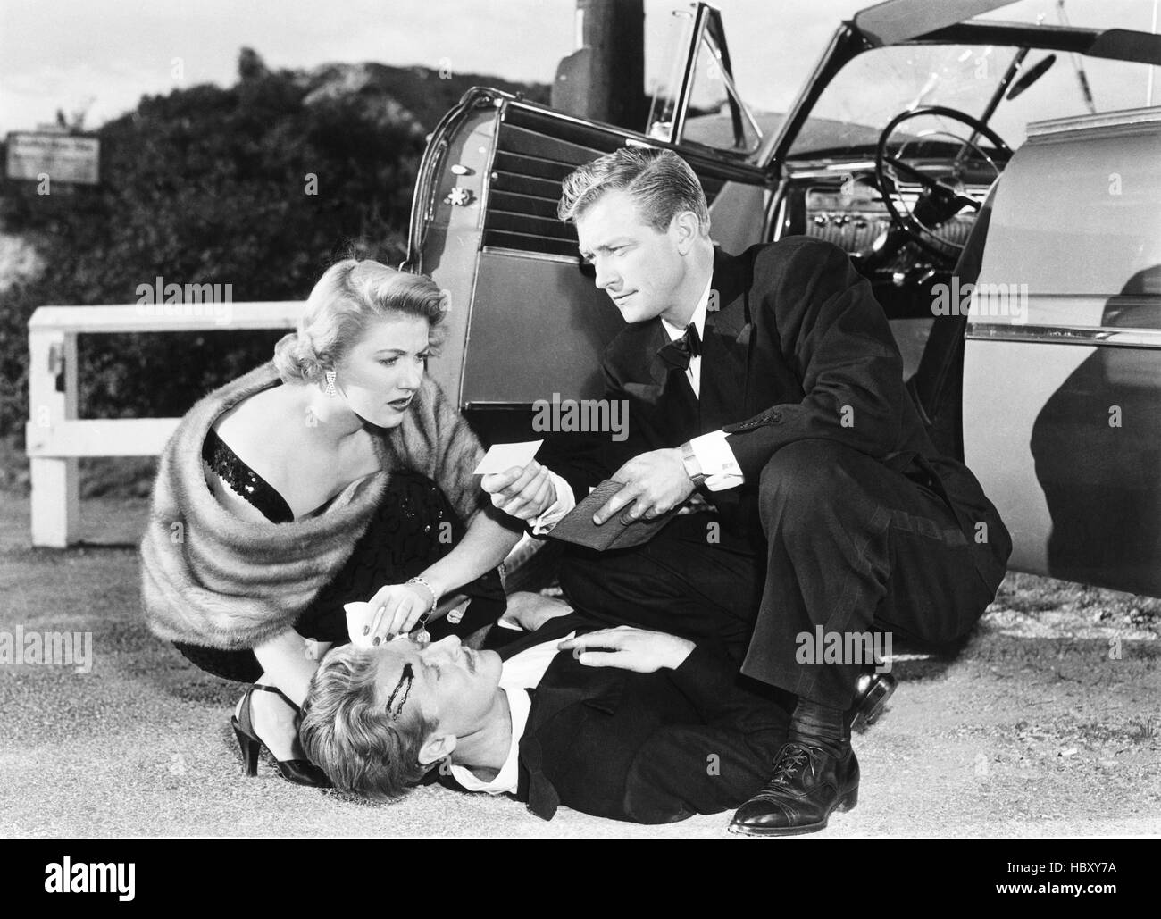 INSURANCE INVESTIGATOR, from left: Audrey Long, Roy Gordon, Richard ...