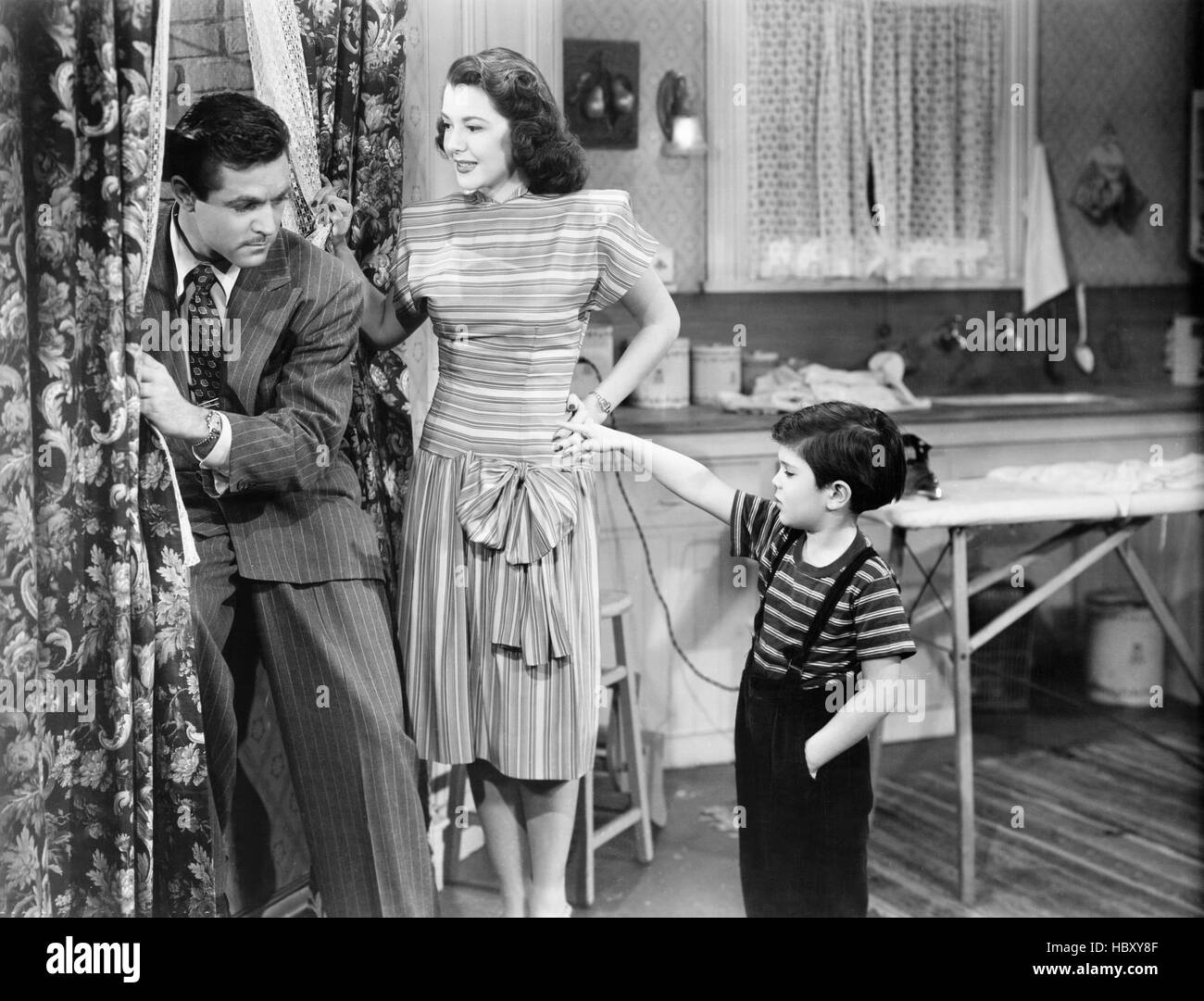 INSIDE JOB, from left: Alan Curtis, Ann Rutherford, Jimmy Moss, 1946 ...