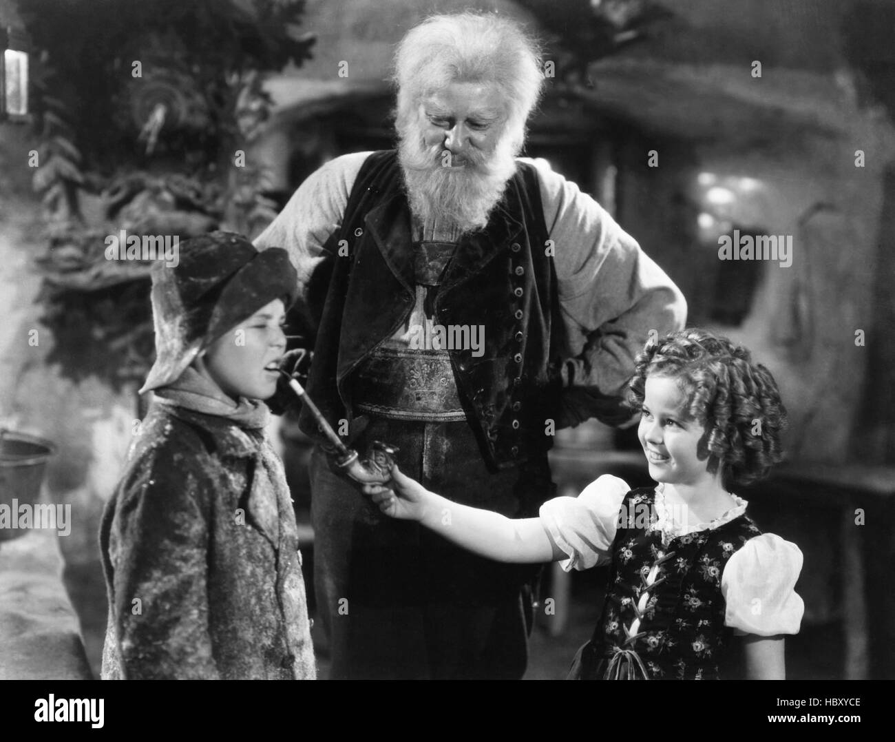 HEIDI, from left, Delmar Watson, Jean Hersholt, Shirley Temple, 1937 ...