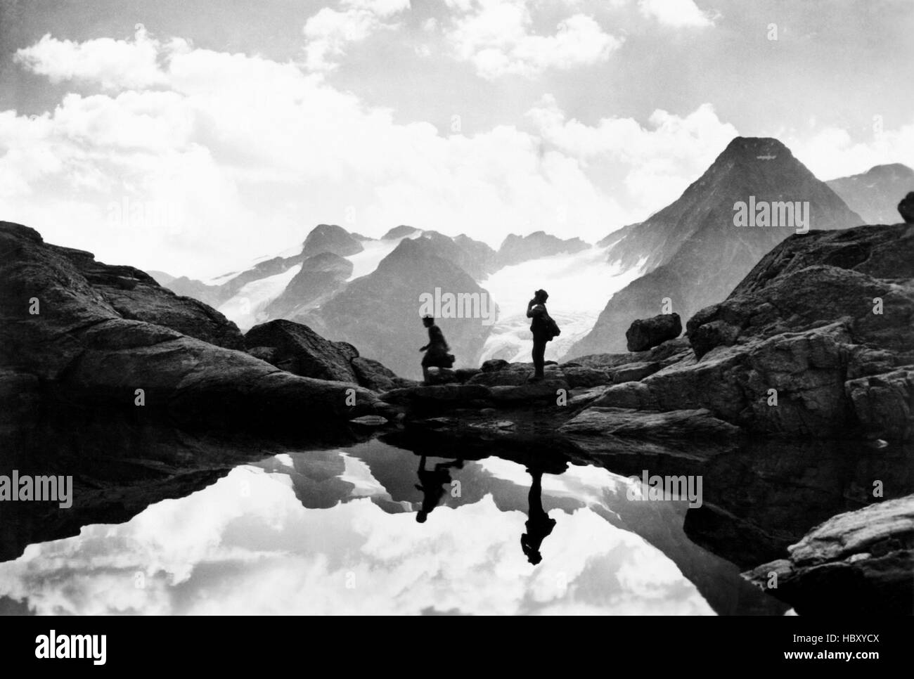 HEIDI, from left, Elsbeth Sigmund, Thomas Klameth, 1952 Stock Photo - Alamy