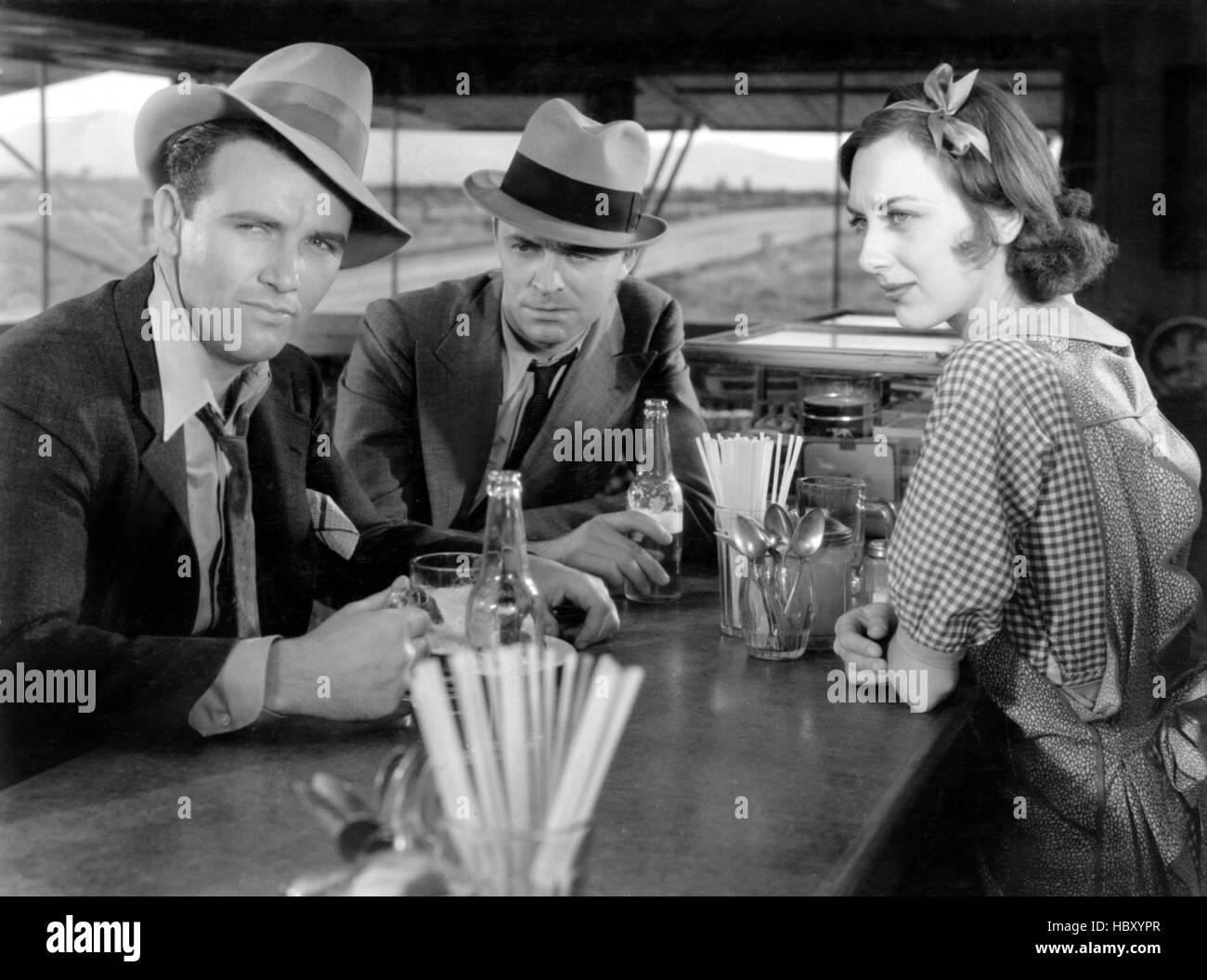 HEAT LIGHTNING, from left: Preston Foster, Lyle Talbot, Ann Dvorak ...