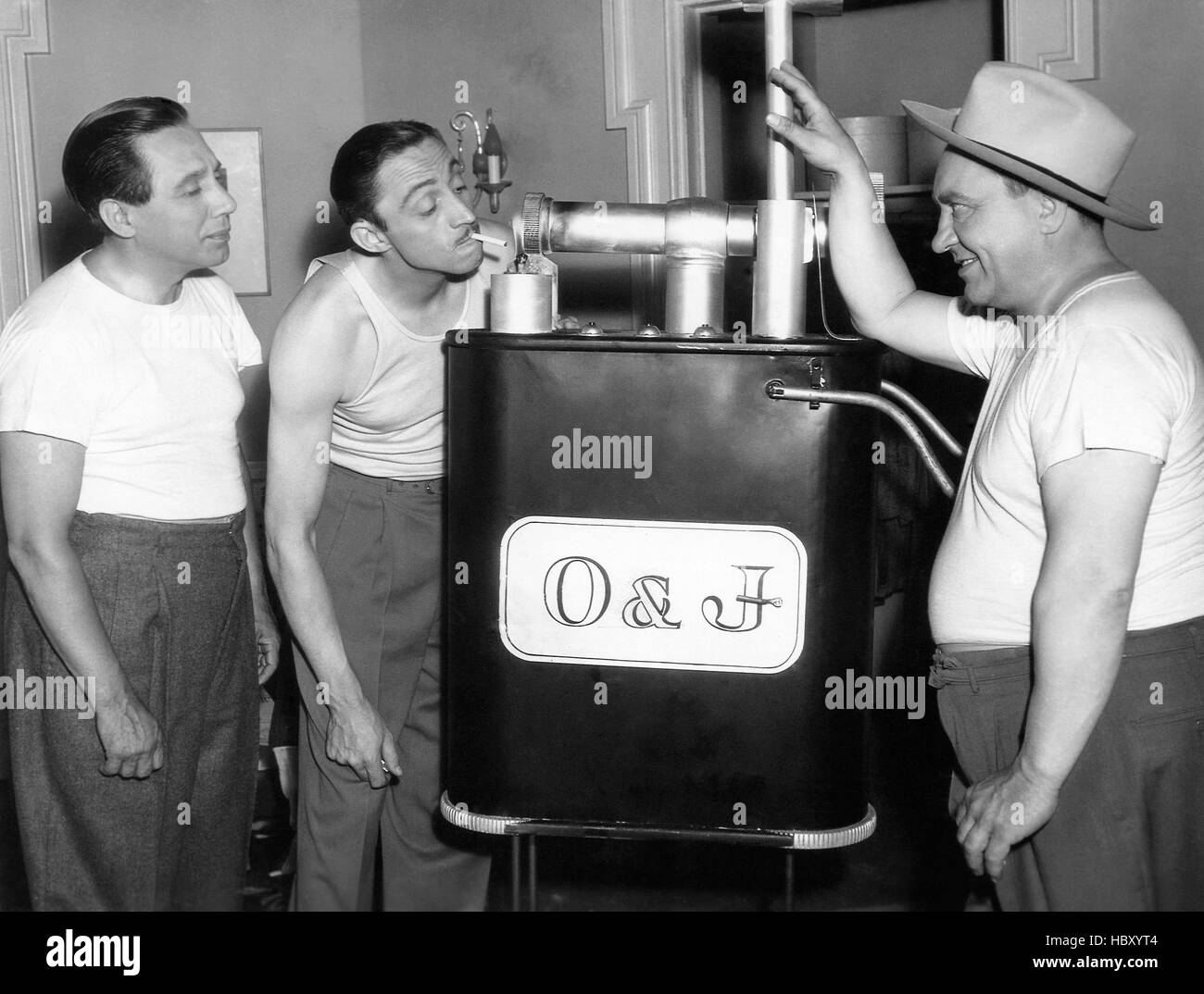 HELLZAPOPPIN', Ole Olsen, Mischa Auer, Chic Johnson, 1941 Stock Photo ...