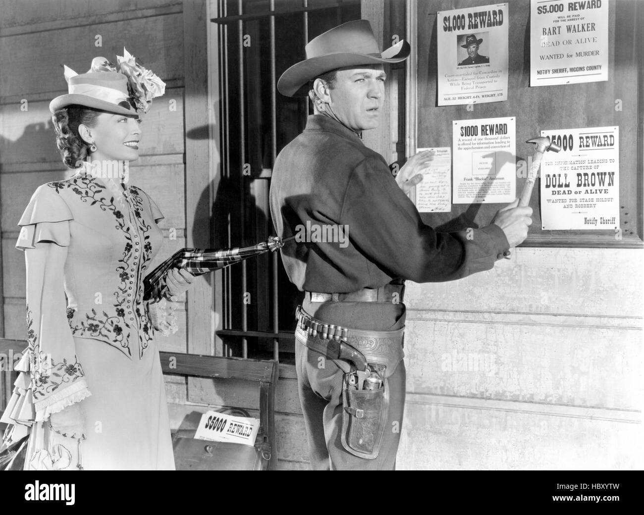 HELLFIRE, l-r: Marie Windsor, Bill Elliott (aka Wild Bill Elliott ...