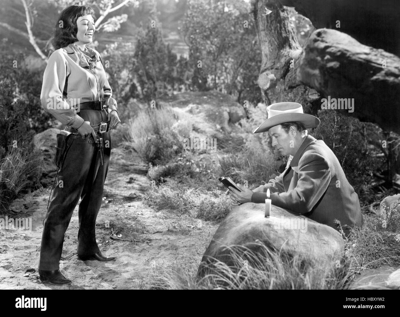 HELLFIRE, l-r: Marie Windsor, Bill Elliott (aka Wild Bill Elliott ...