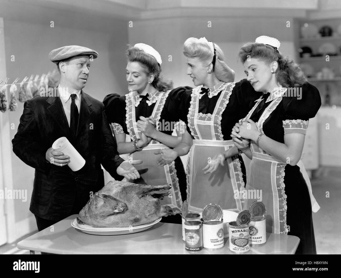 HER LUCKY NIGHT, Eddie Acuff, Laverne Andrews, Patty Andrews, Maxene ...