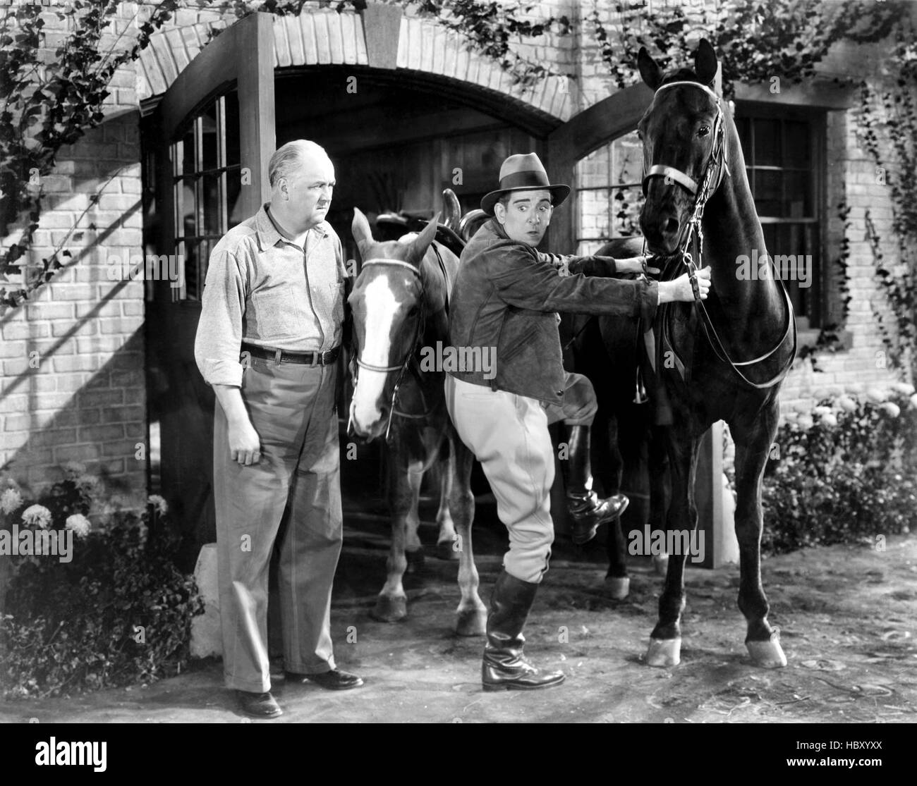HER MASTER'S VOICE, from left, Charles Coleman, Edward Everett Horton ...