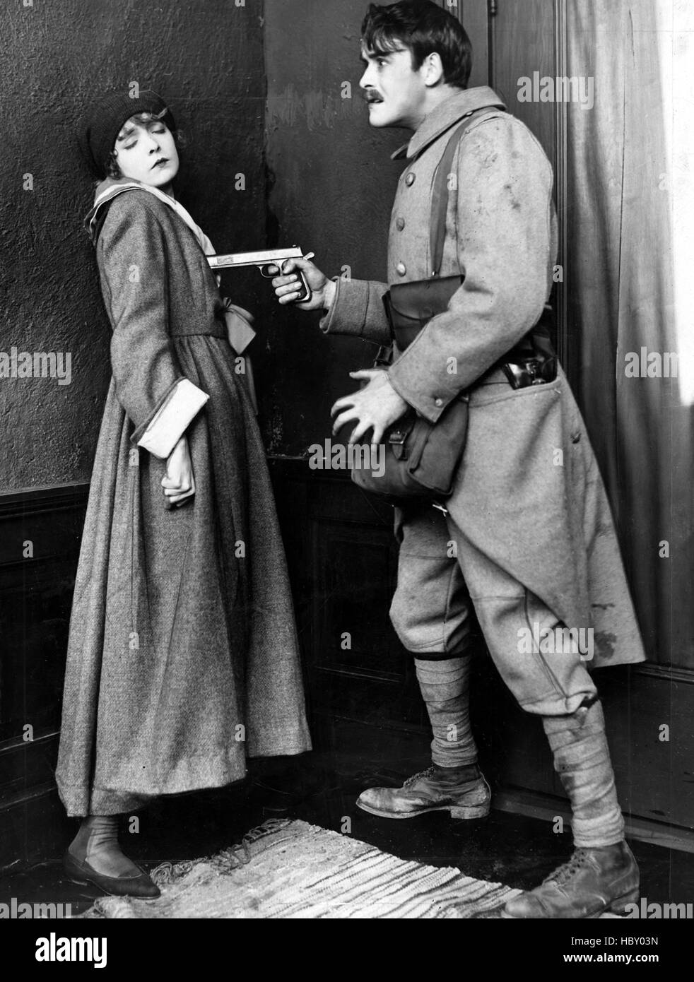 HEARTS OF THE WORLD, Lillian Gish, Robert Harron, 1918 Stock Photo - Alamy