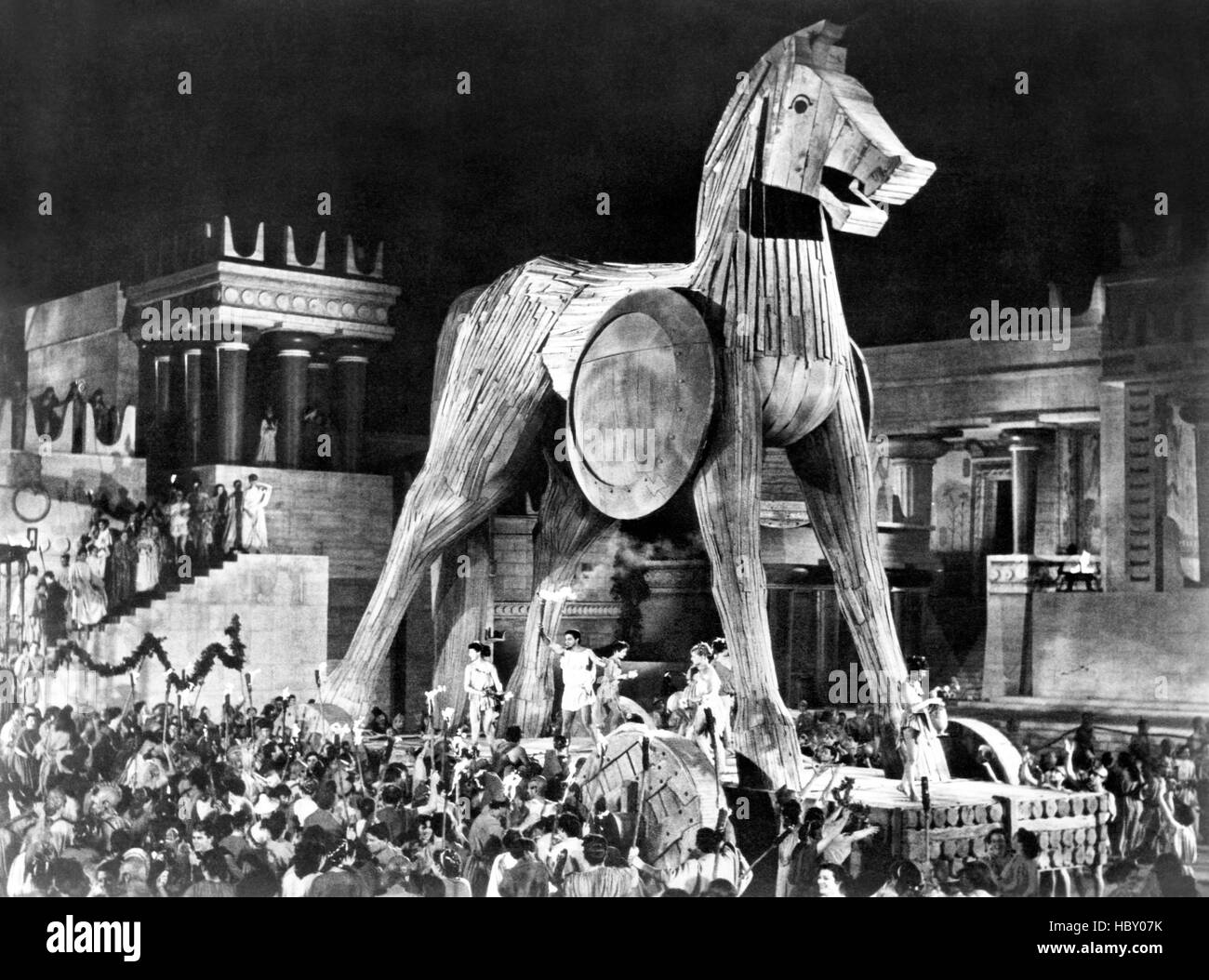 HELEN OF TROY, Trojan Horse, 1956 Stock Photo - Alamy