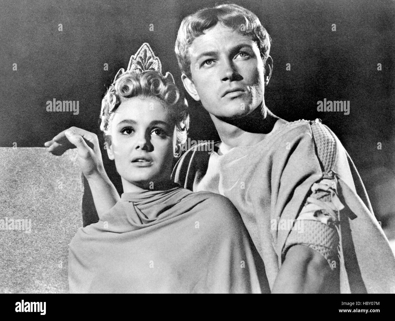 HELEN OF TROY, from left: Rossana Podesta, Jacque Sernas, 1956 Stock ...