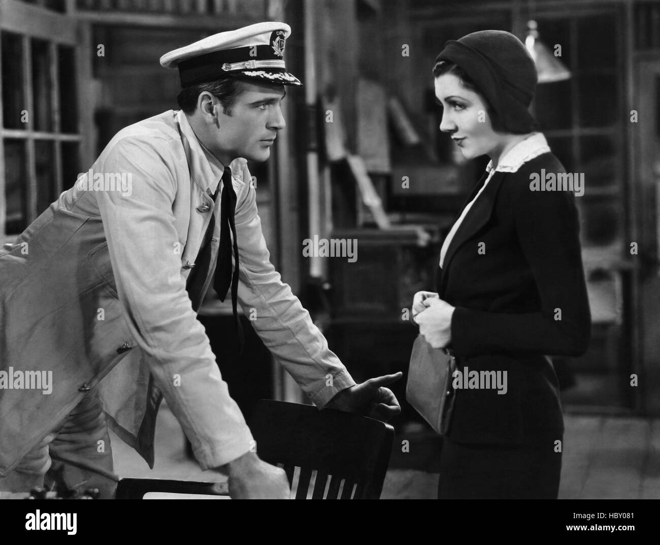 HIS WOMAN, Gary Cooper, Claudette Colbert, 1931 Stock Photo - Alamy