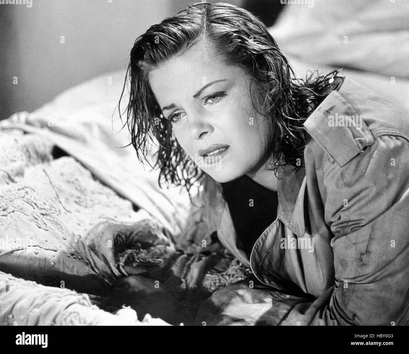 HOLD BACK TOMORROW, Cleo Moore, 1955 Stock Photo - Alamy