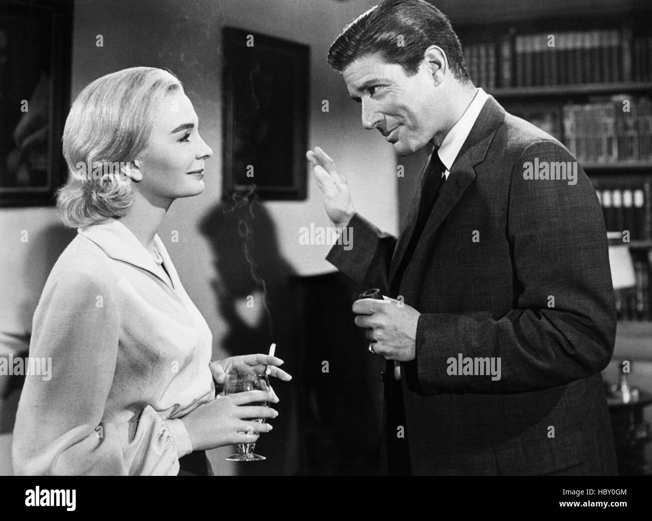 HOME BEFORE DARK, from left: Jean Simmons, Efram Zimbalist Jr., 1958 ...