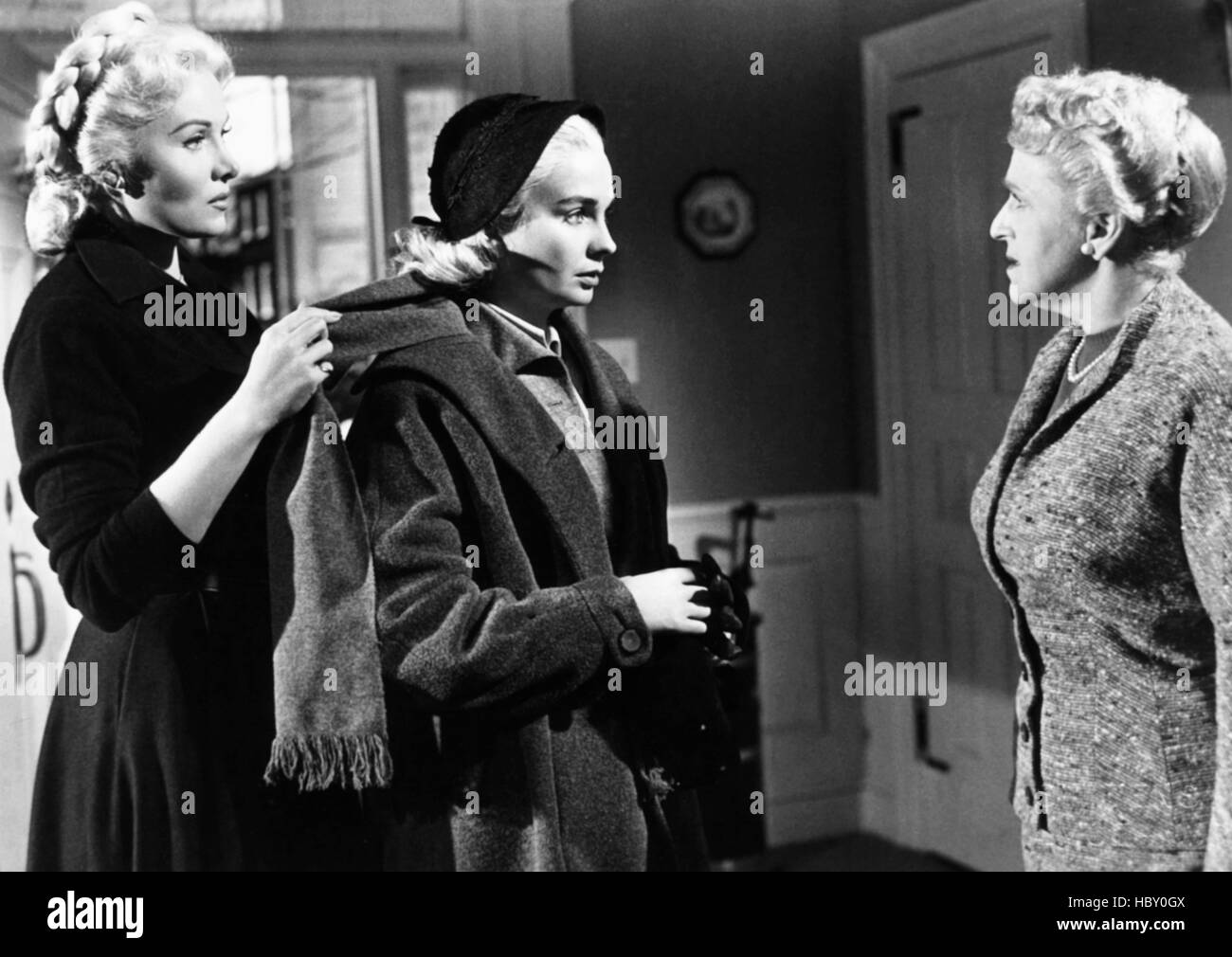 HOME BEFORE DARK, from left: Rhonda Fleming, Jean Simmons, Mabel ...