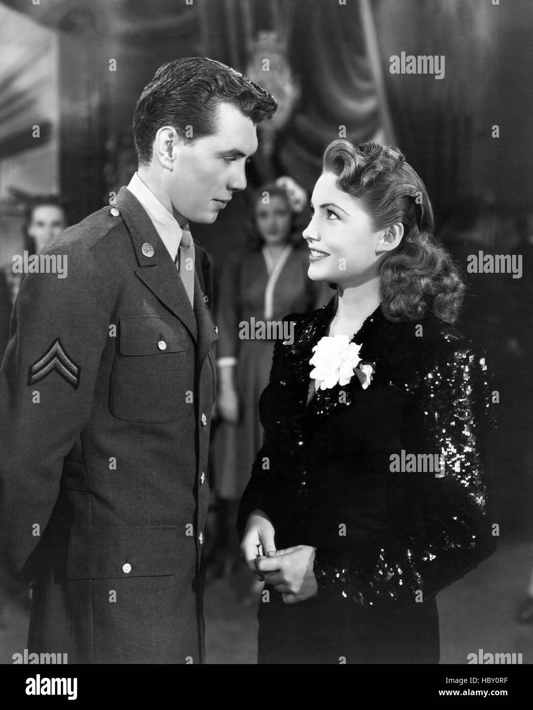 HOLLYWOOD CANTEEN, Robert Hutton, Joan Leslie, 1944 Stock Photo - Alamy