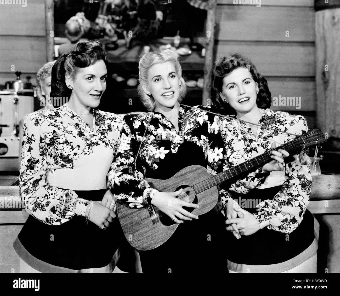 HOLLYWOOD CANTEEN, from left, Laverne Andrews, Patty Andrews, Maxene ...