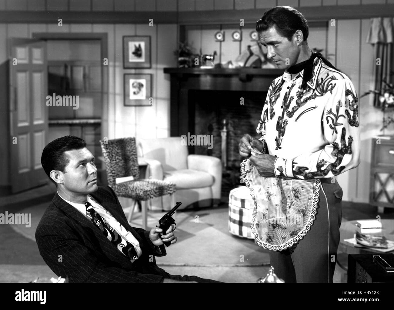 HOEDOWN, Don Harvey, Jock Mahoney, 1950 Stock Photo - Alamy