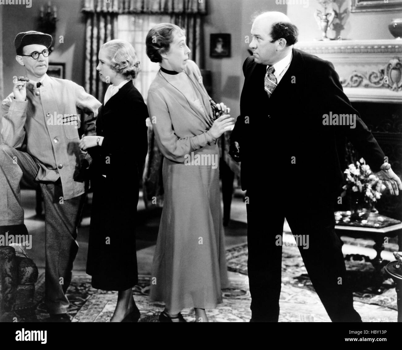 HOLD 'EM JAIL, from left, Robert Woolsey, Betty Grable, Edna May Oliver ...