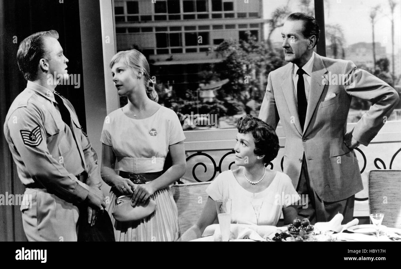 HOLIDAY FOR LOVERS, Gary Crosby, Carol Lynley, Jane Wyman, Clifton Webb ...