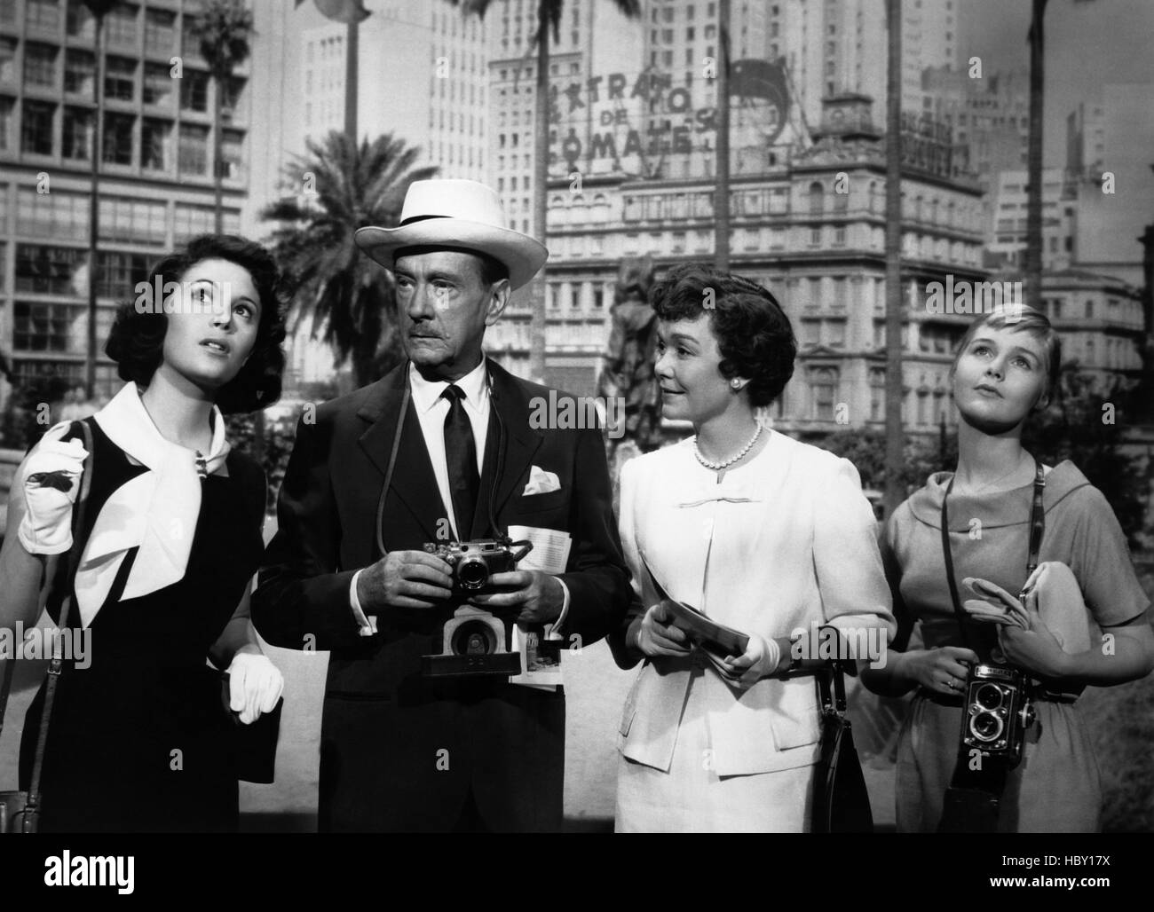HOLIDAY FOR LOVERS, Jill St. John, Clifton Webb, Jane Wyman, Carol ...