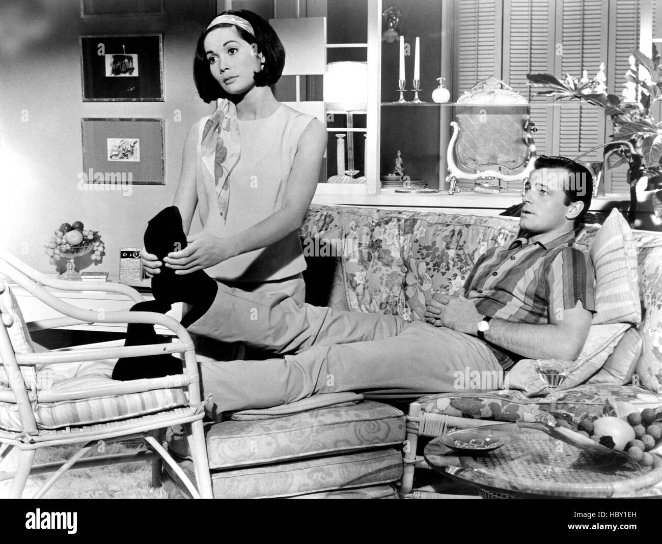 HONEYMOON HOTEL, Nancy Kwan, Robert Goulet, 1964 Stock Photo - Alamy