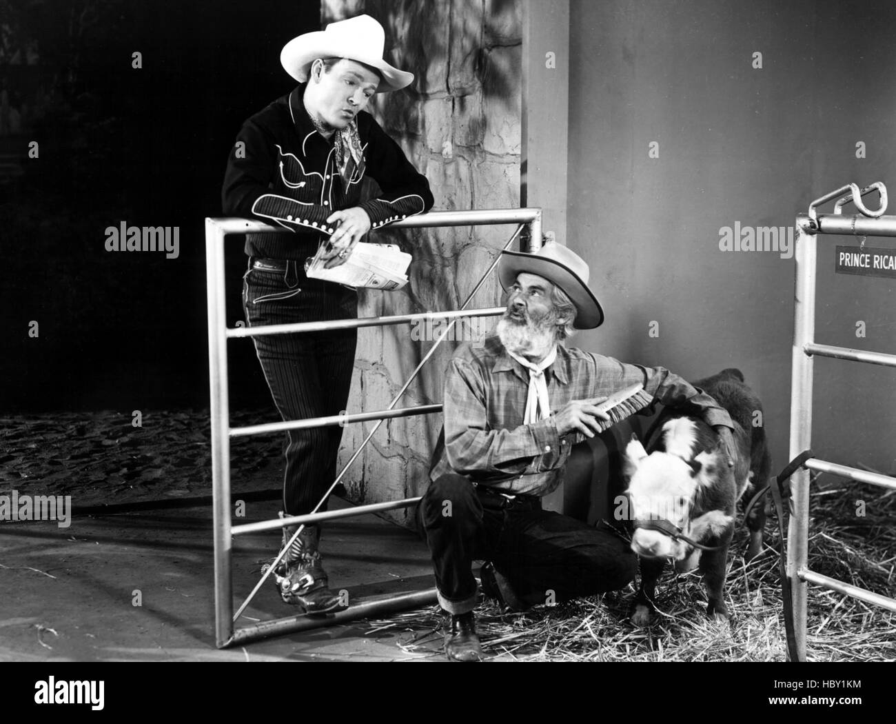 HOME IN OKLAHOMA, Roy Rogers, Gabby Hayes, 1946 Stock Photo - Alamy