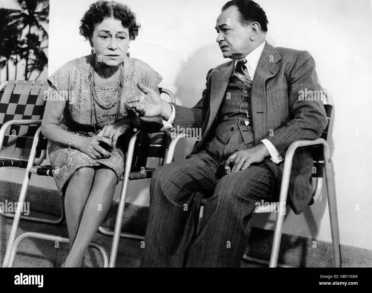 A HOLE IN THE HEAD, Thelma Ritter, Edward G. Robinson, 1959 Stock Photo ...