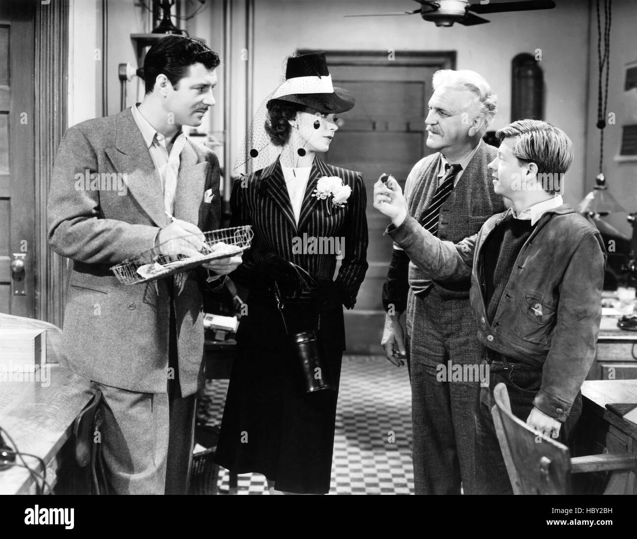 THE HUMAN COMEDY, from left: James Craig, Marsha Hunt, Frank Morgan ...