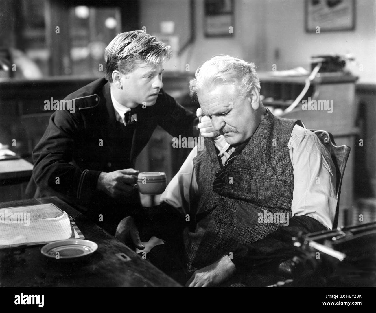 THE HUMAN COMEDY, Mickey Rooney, Frank Morgan, 1943 Stock Photo - Alamy