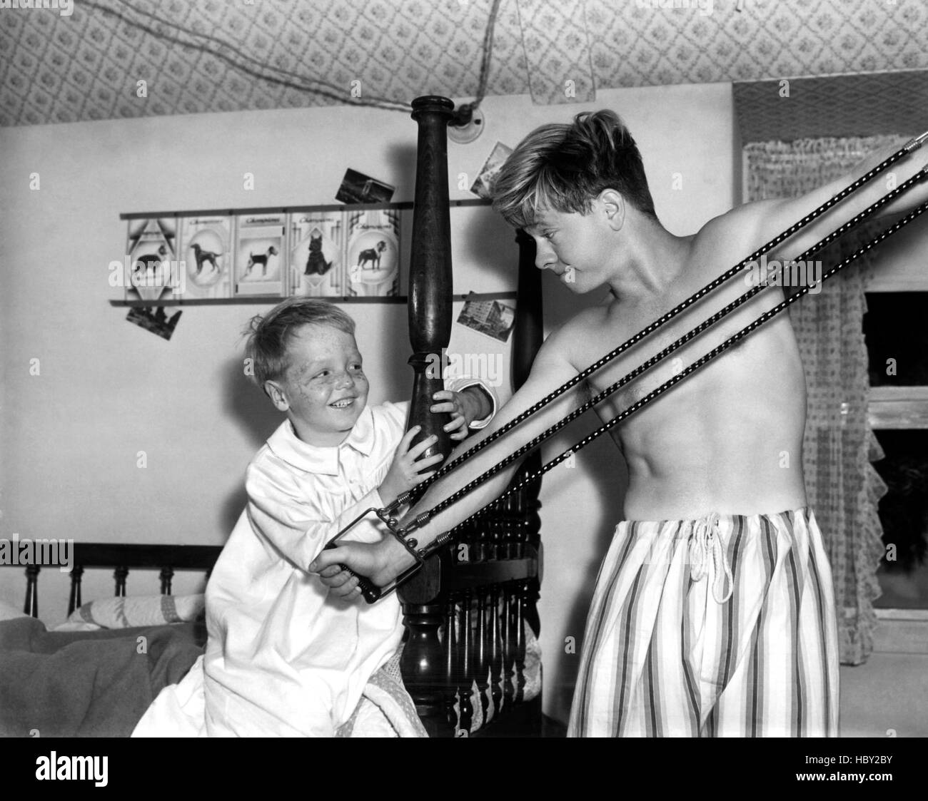 THE HUMAN COMEDY, Jack 'Butch' Jenkins, Mickey Rooney, 1943 Stock Photo ...