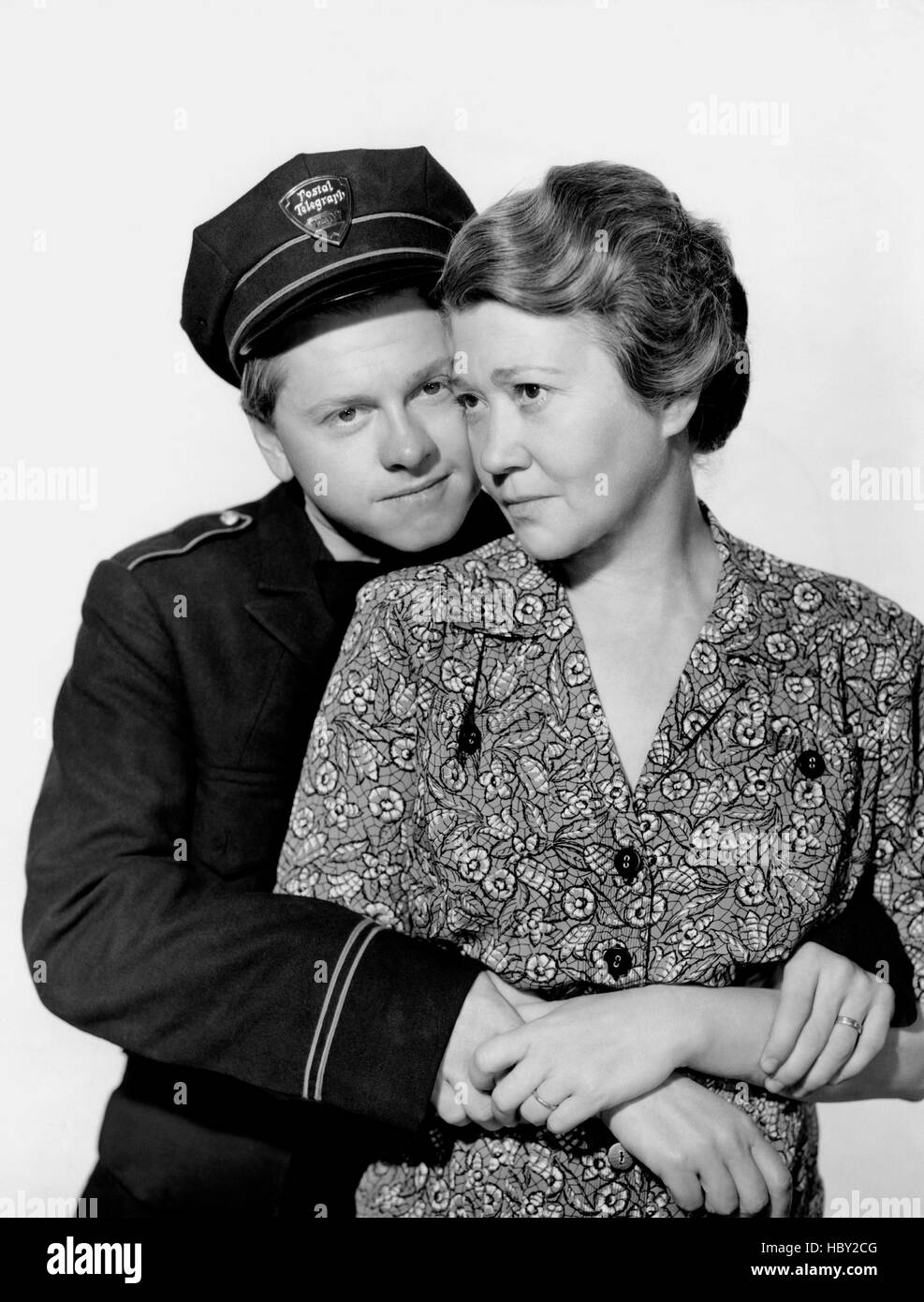 THE HUMAN COMEDY, Mickey Rooney, Fay Bainter, 1943 Stock Photo - Alamy
