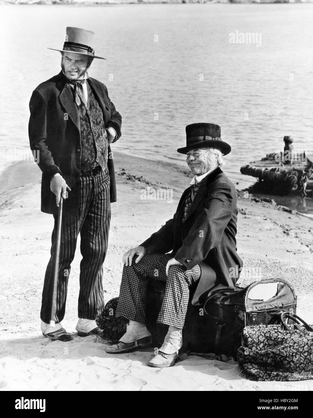 HUCKLEBERRY FINN, Harvey Korman, David Wayne, 1974 Stock Photo - Alamy