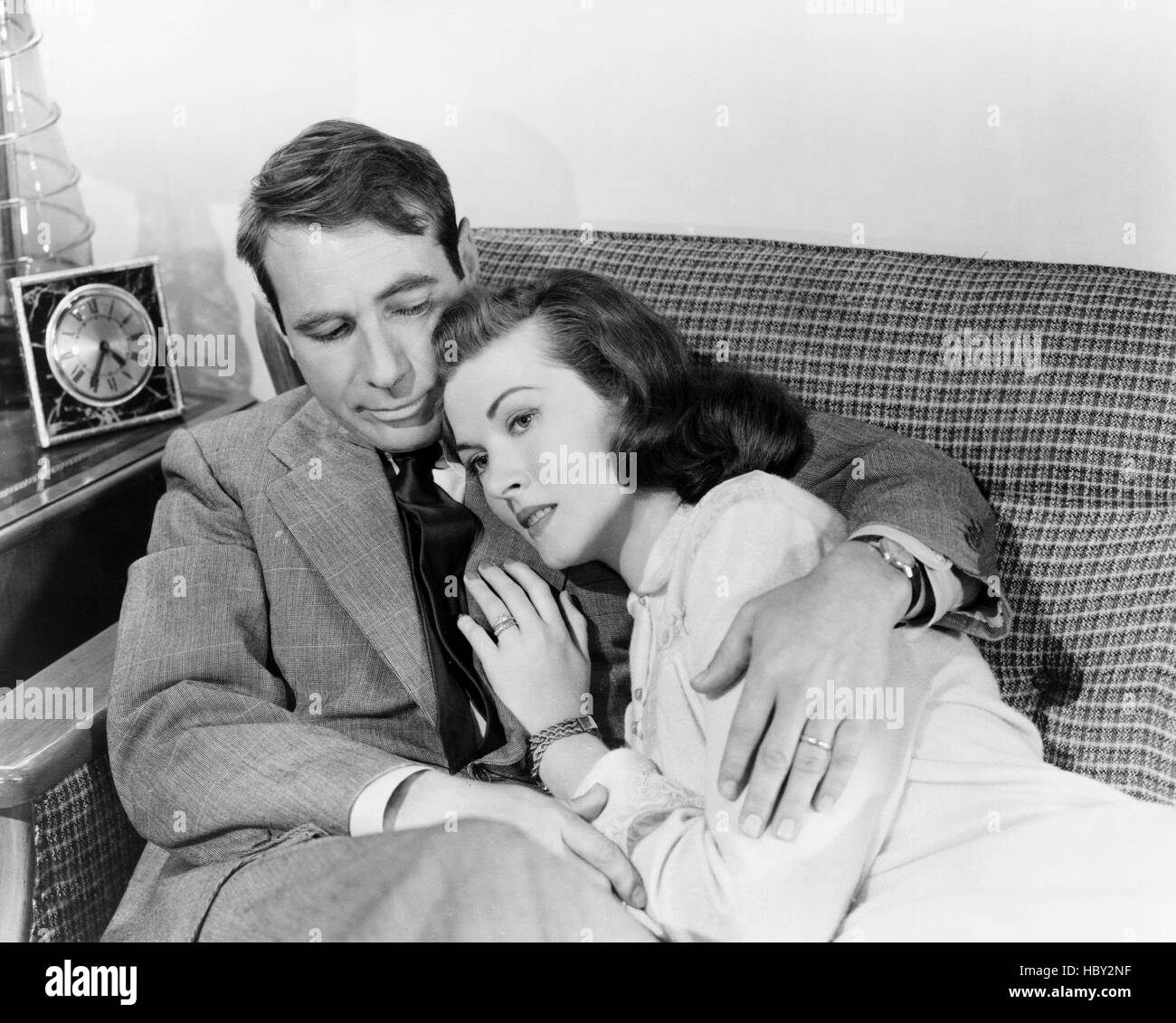 THE HUMAN JUNGLE, from left, Gary Merrill, Paula Raymond, 1954 Stock ...