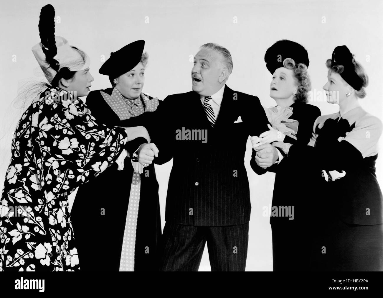 HULLABALOO, from left: Sara Haden, Connie Gilchrist, Frank Morgan ...