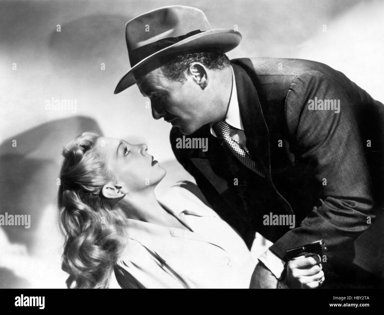 THE HUNTED, l-r: Belita, Preston Foster, 1948 Stock Photo - Alamy