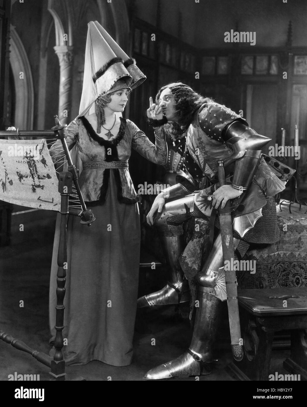 THE HUNCHBACK OF NOTRE DAME, Winifred Bryson, Norman Kerry, 1923 Stock ...